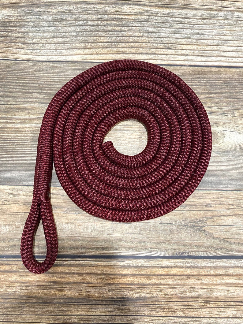 Custom 8 Foot Lead Rope Yacht Rope Lead Custom Lead Rope | Etsy