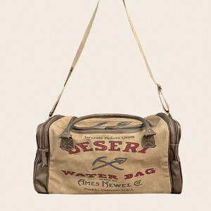 Desert Waterbag Duffle-duffle Bag/travel Bag/unisex-vintage Waterbag ...