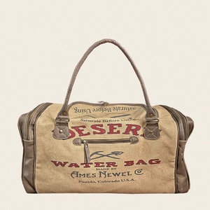 Desert Waterbag Duffle-duffle Bag/travel Bag/unisex-vintage Waterbag ...