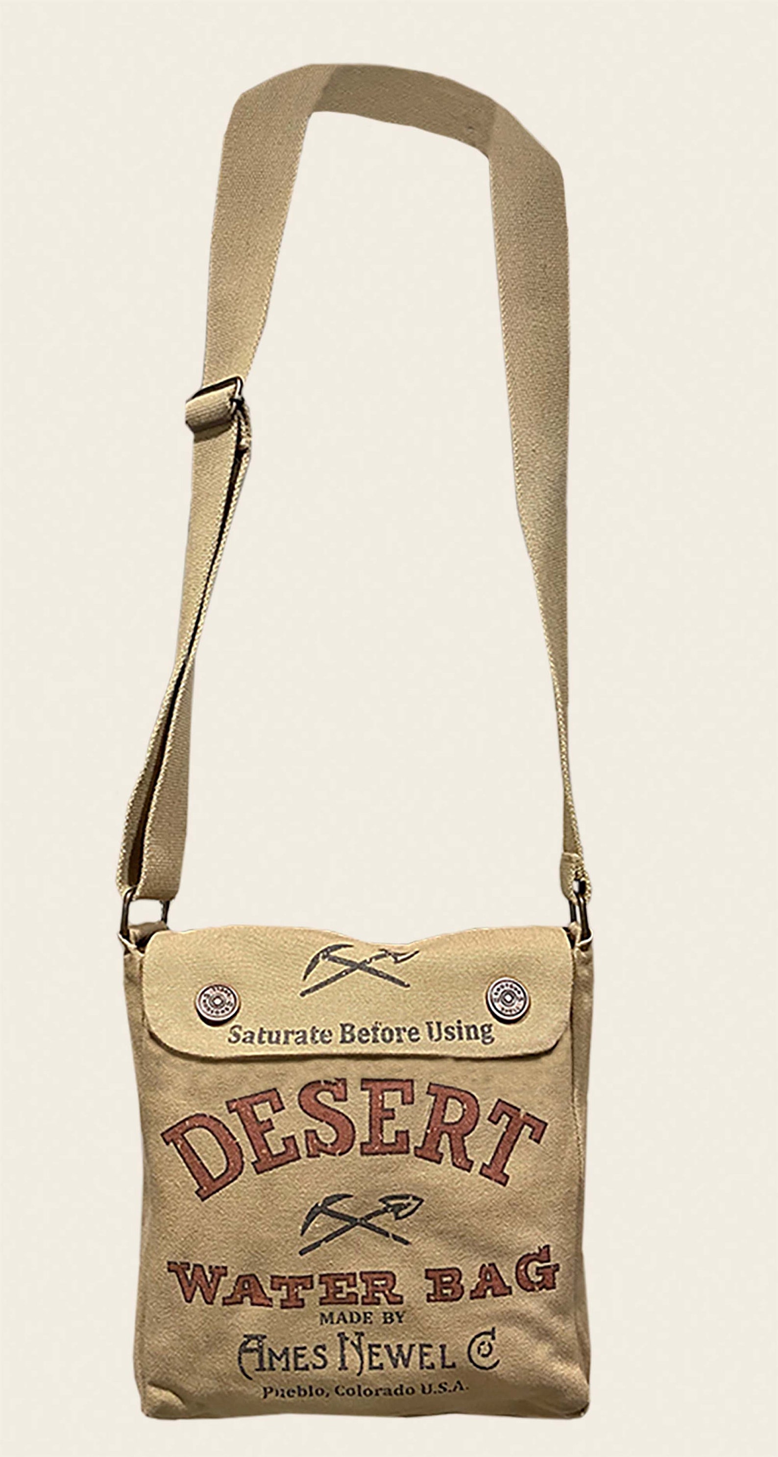 Desert Waterbag Crossbody-handbag/unisex-vintage Waterbag Design ...