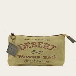 Desert Waterbag Cosmetic-bag/purse/carryall-vintage Packaging Design ...