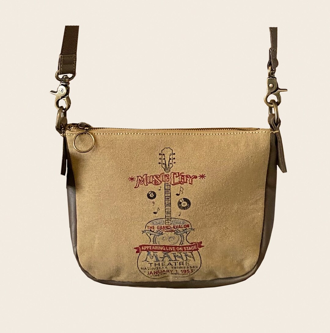 Agnes Crossbody-bag/purse/handbag-music City, Old Concert Poster ...
