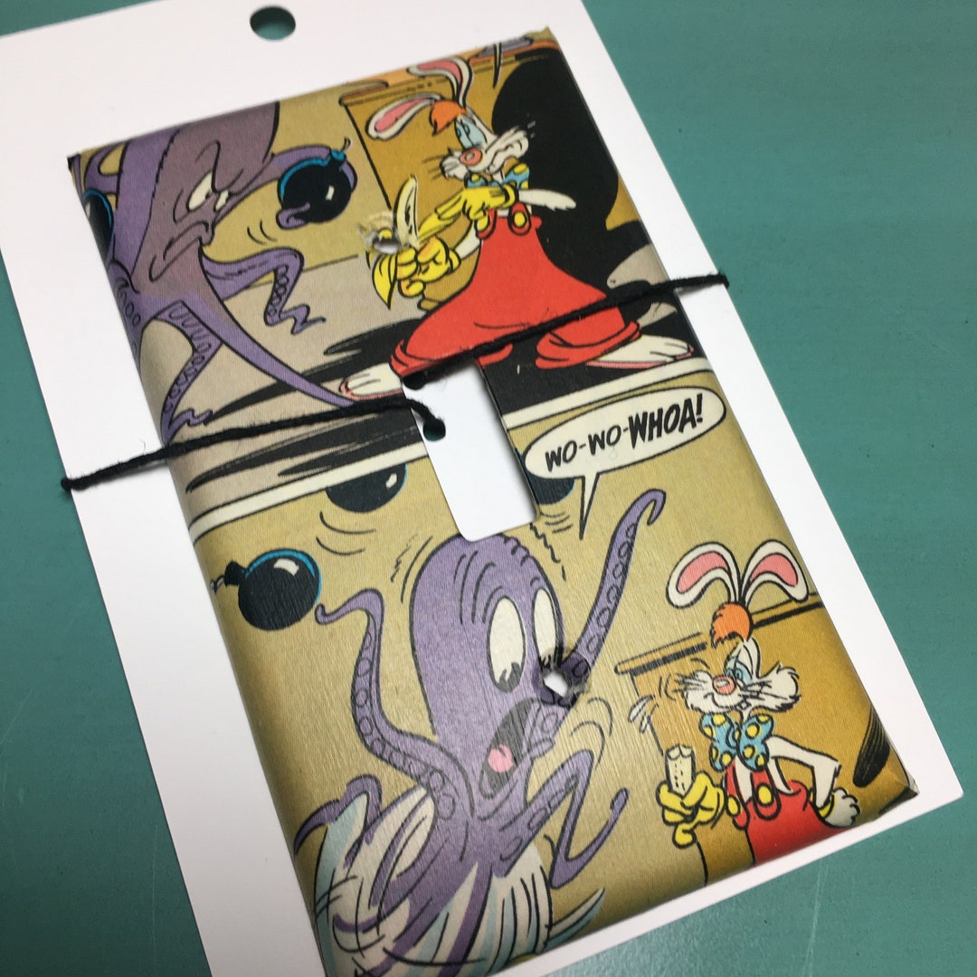Roger Rabbit Light Switch Cover - Etsy