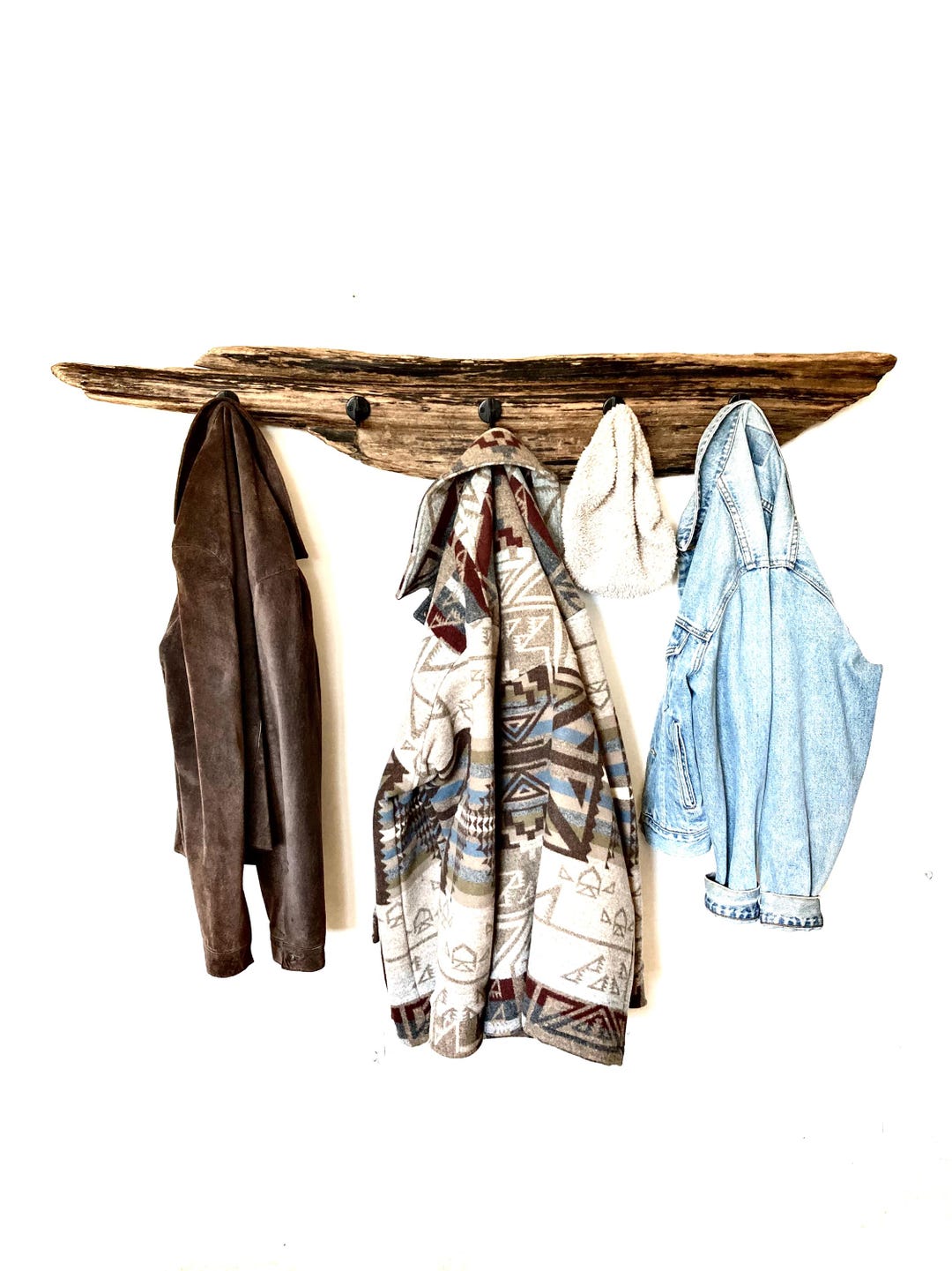 673g: Boho Coat Rack, Rustic Towel Rack, Towel Holder, Driftwood Coat ...