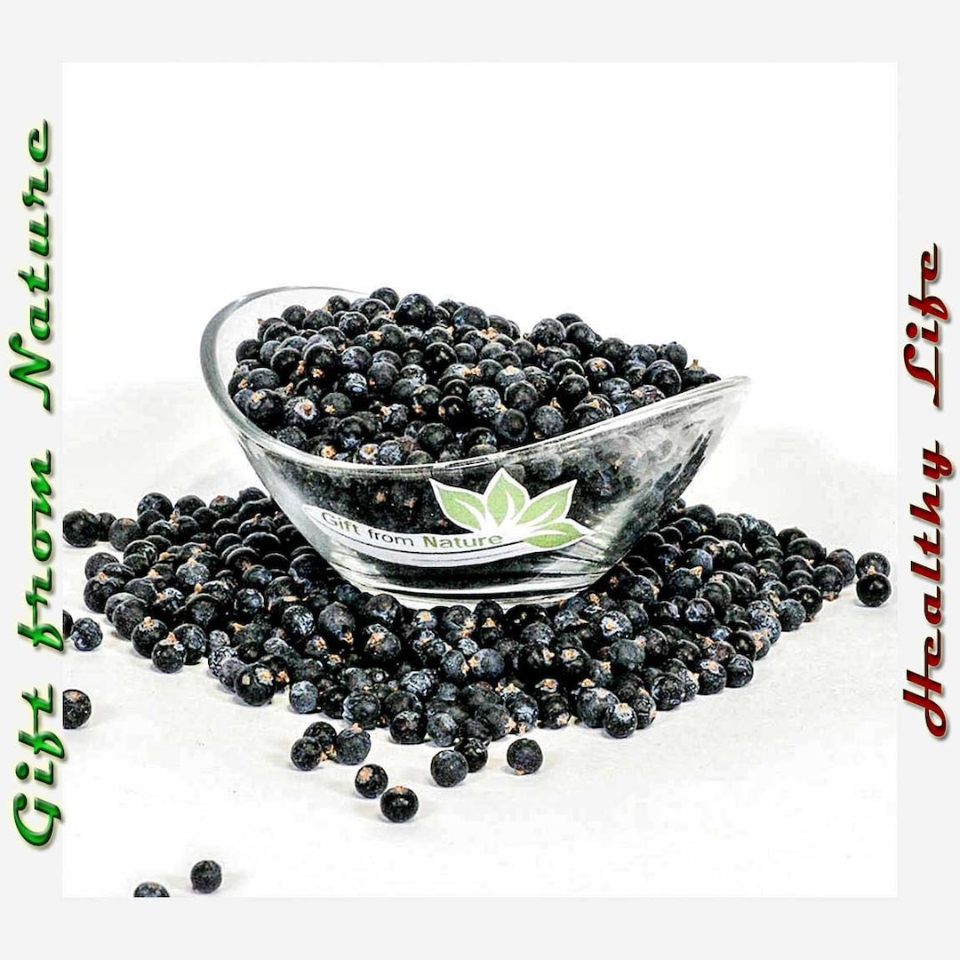 JUNIPER Berries 1lb 454g ORGANIC Dried Bulk Herb, Juniperus Communis ...