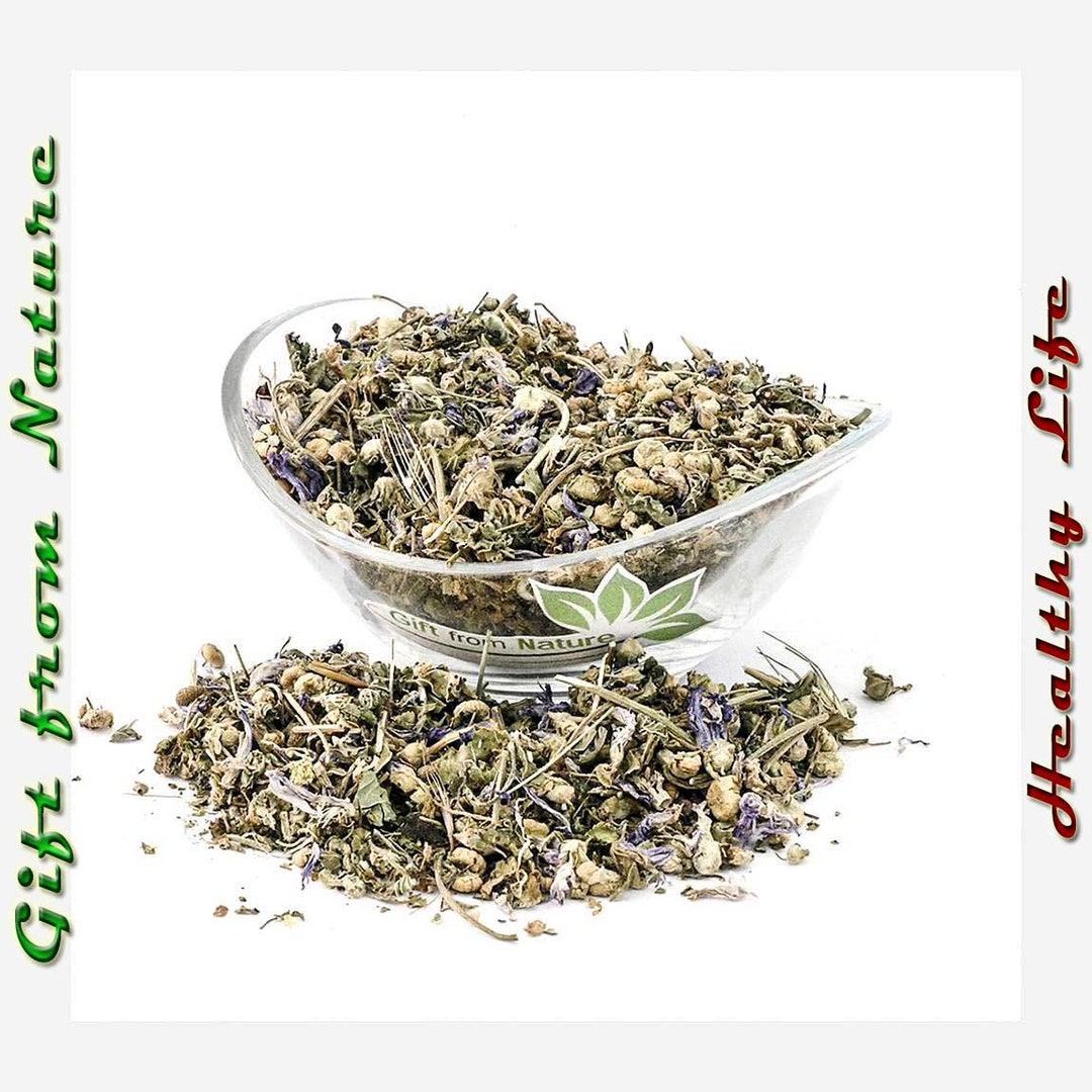 BLUE MALLOW Flower 8oz 227g ORGANIC Dried Bulk Herb, Malva Sylvestris ...