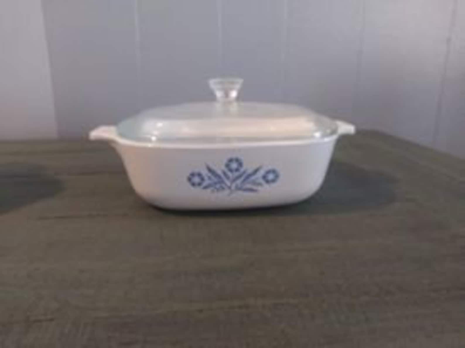 Corningware 1QT Dish With Pyrex Lid - Etsy Canada