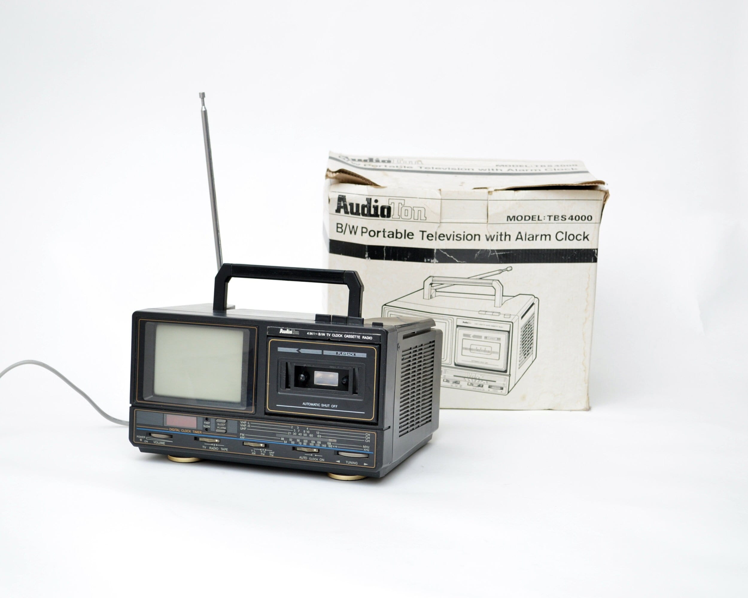 Battery Operated Tv Radio Combo