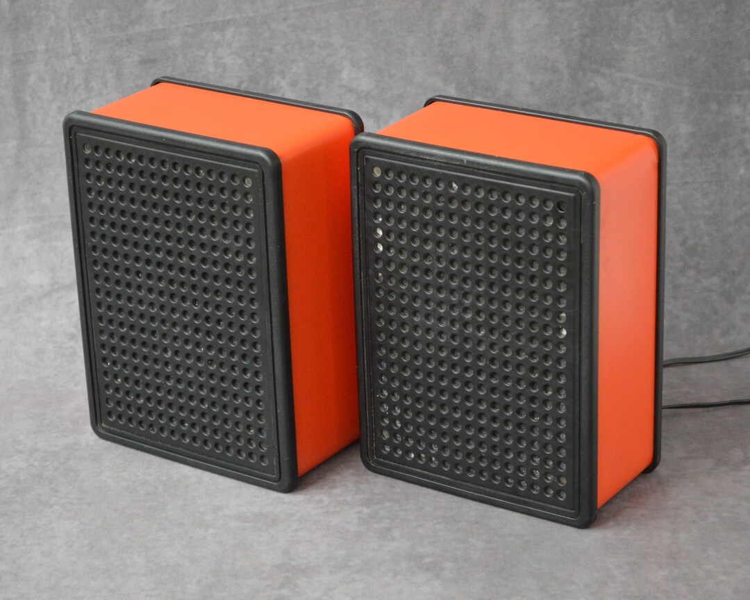 70s Space Age LOUDSPEAKER SET for LP Players Unitra Tonsil / - Etsy