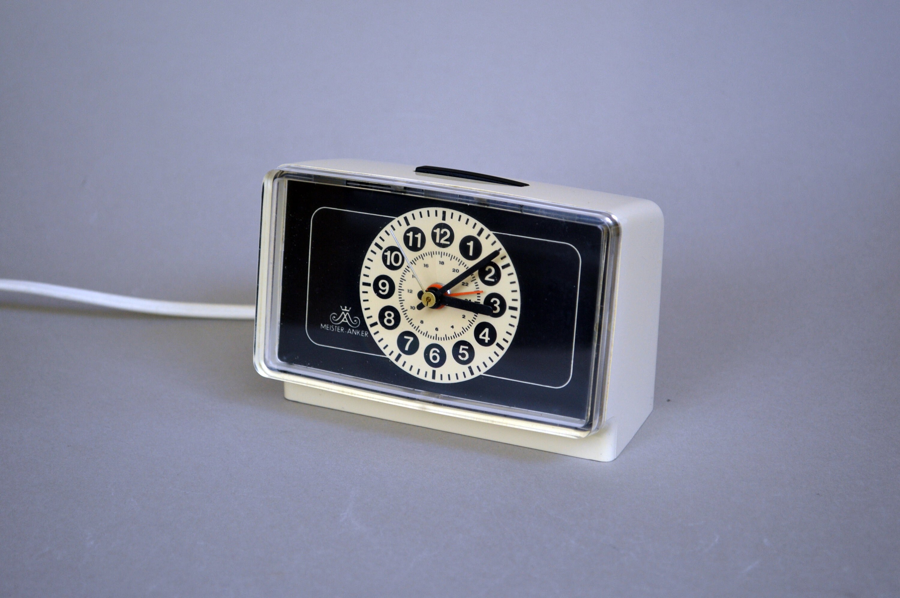 Vintage Meister-anker German 70s Space Age Alarm Clock FOR - Etsy