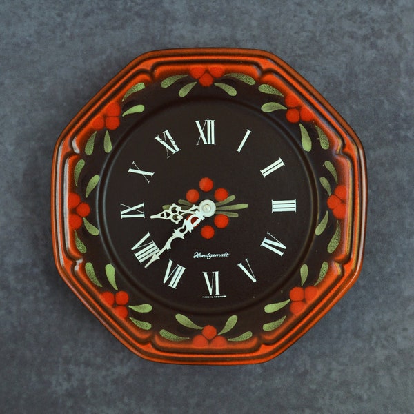Ceramic Plate Clock - Etsy UK