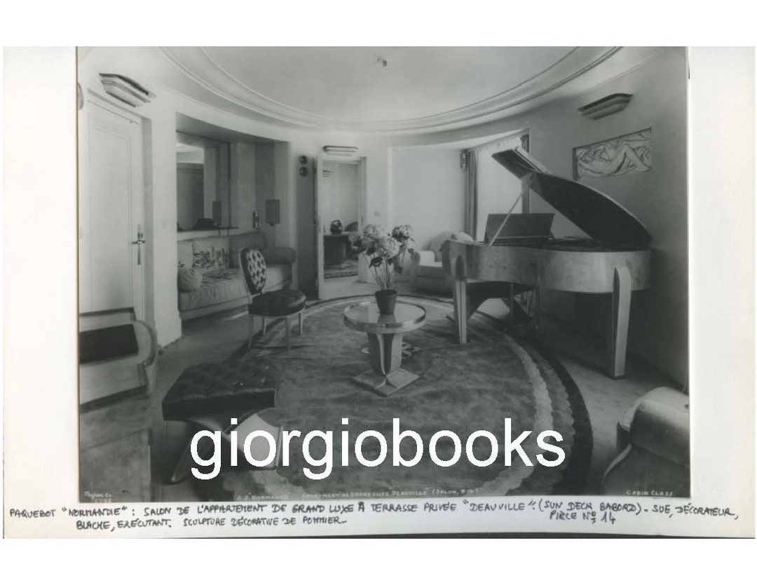 Huge Lot of SS Normandie Interior Photos - Etsy