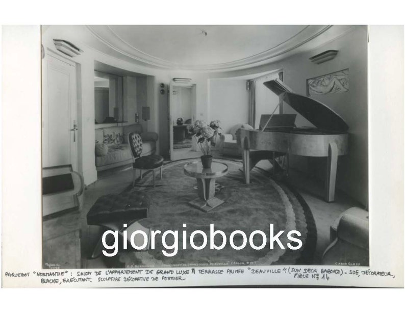 Huge Lot of SS Normandie Interior Photos - Etsy