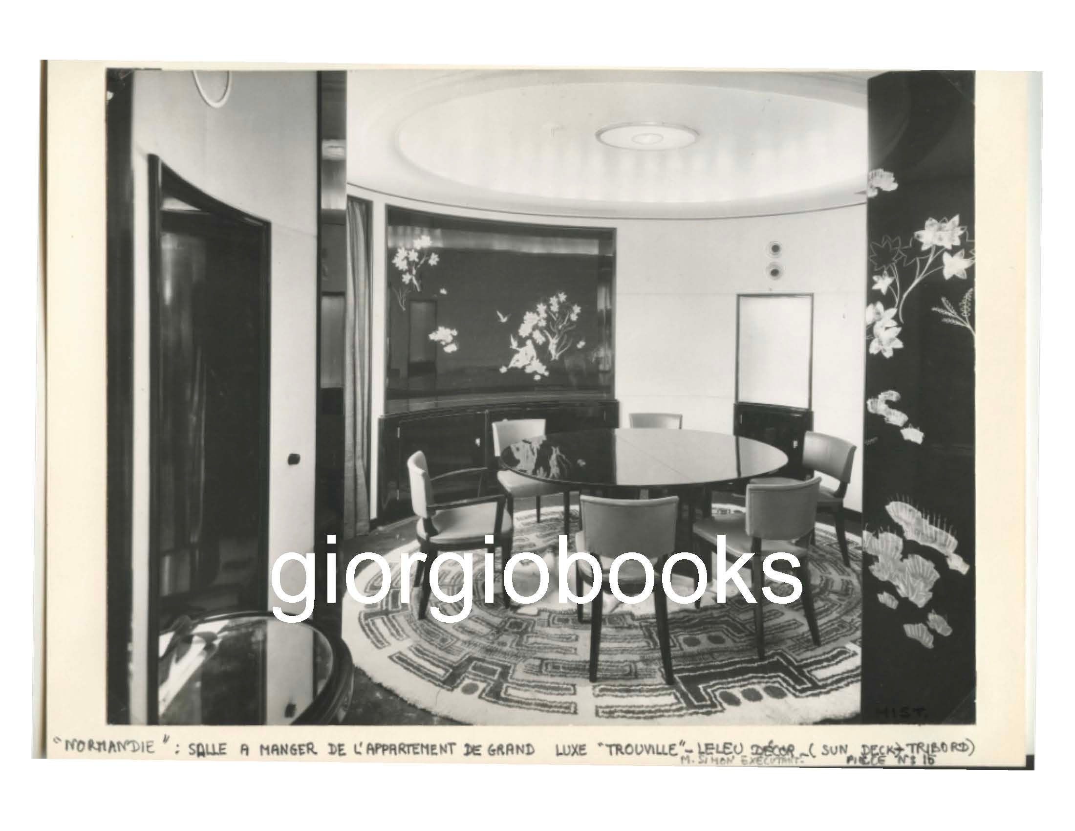 Huge Lot of SS Normandie Interior Photos - Etsy