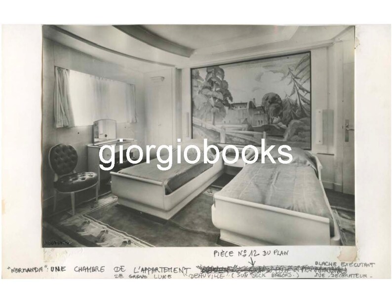 Huge Lot of SS Normandie Interior Photos - Etsy