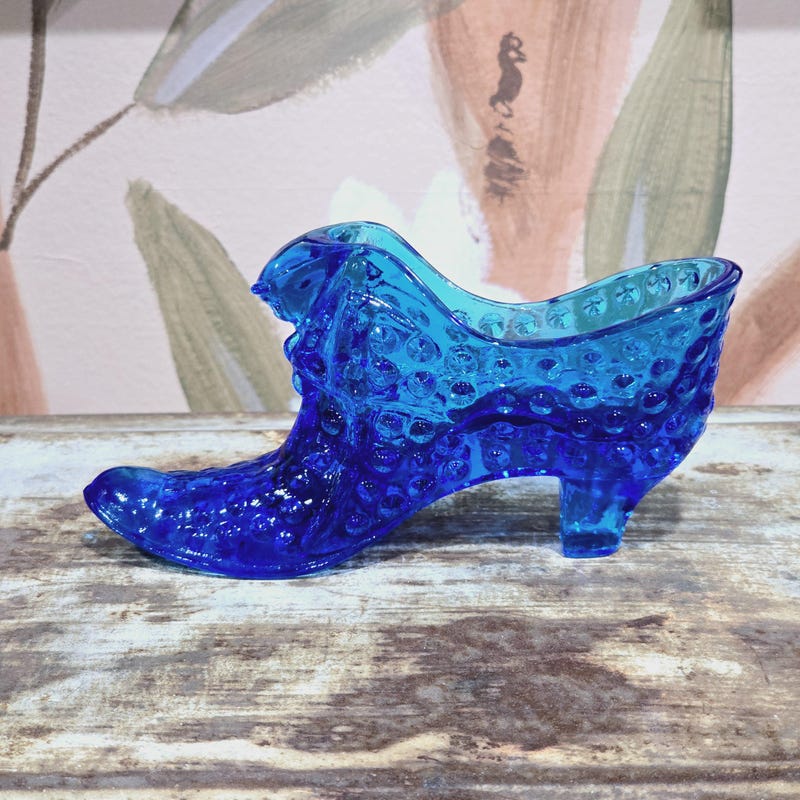 Glass Shoe and Boot - Etsy
