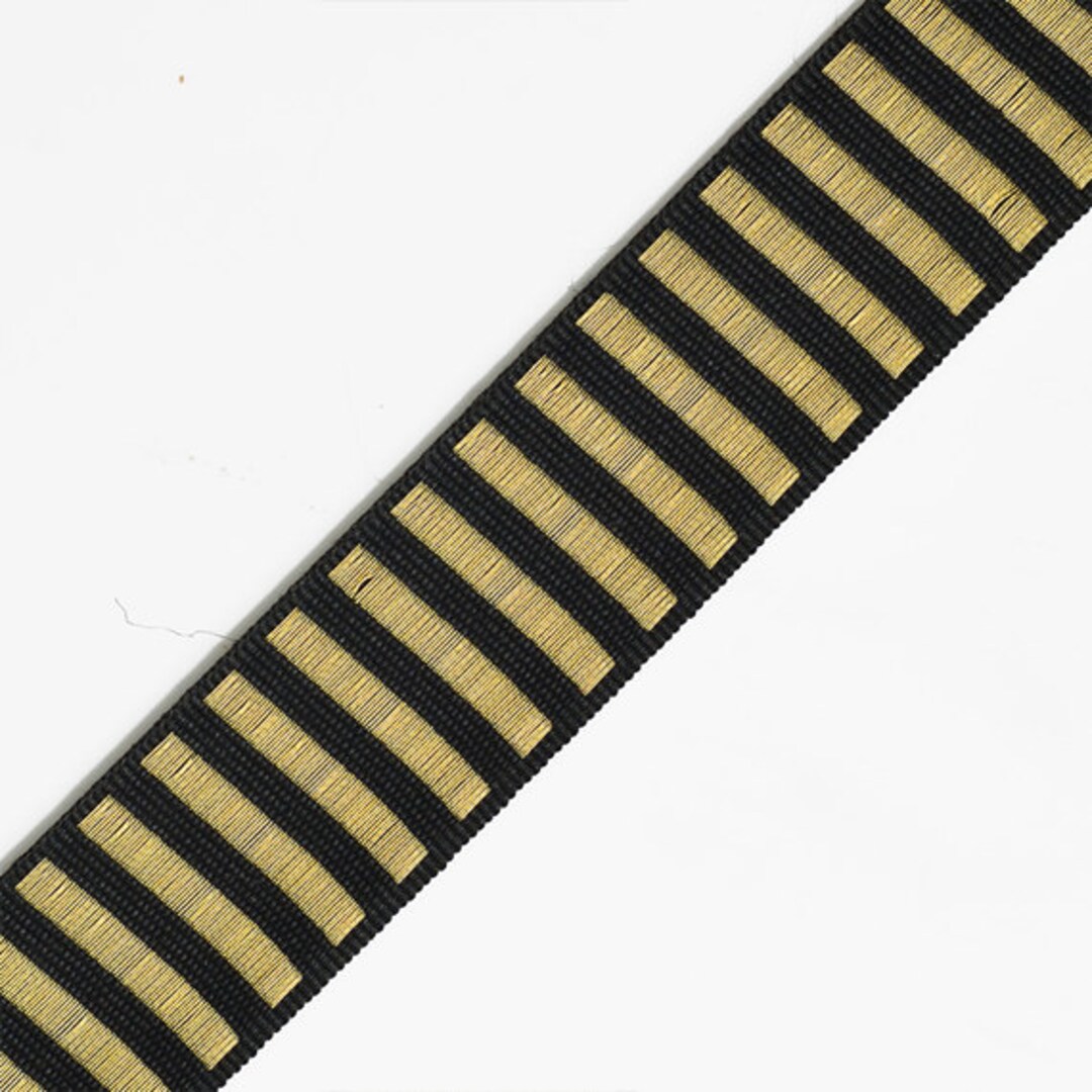 25mm Metallic Thread Braid Trim by 2-yards, Gold, Silver, STEP-7525 - Etsy