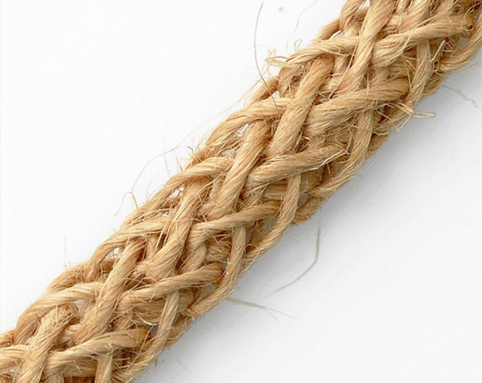 3/8 Natural Polished Jute Braid Cord Trim by 2-yards, SCH-145 - Etsy