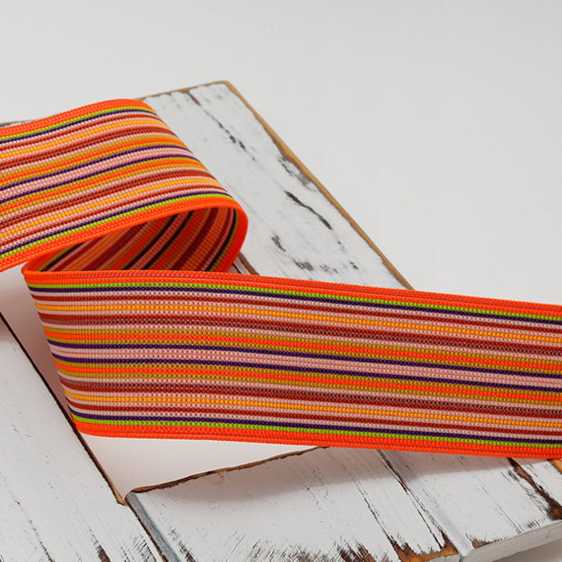 2 50mm Elastic Stretch Ribbon Trim Stretch Elastic | Etsy