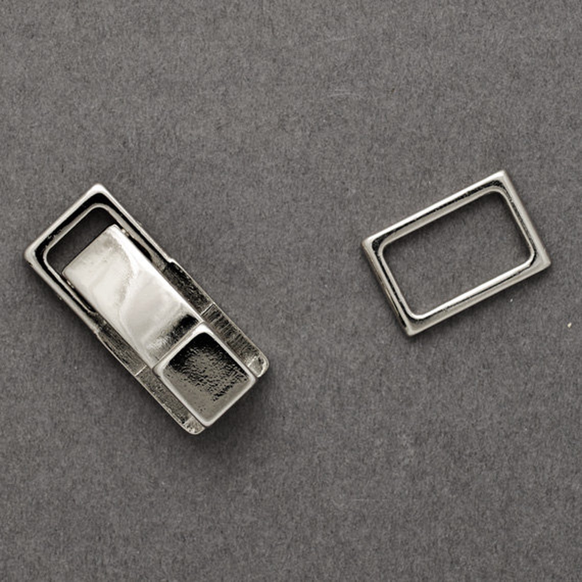 Silver Metal Buckle Accessory Metal Closure Metal Connector | Etsy