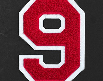 Chenille Numbers - Etsy