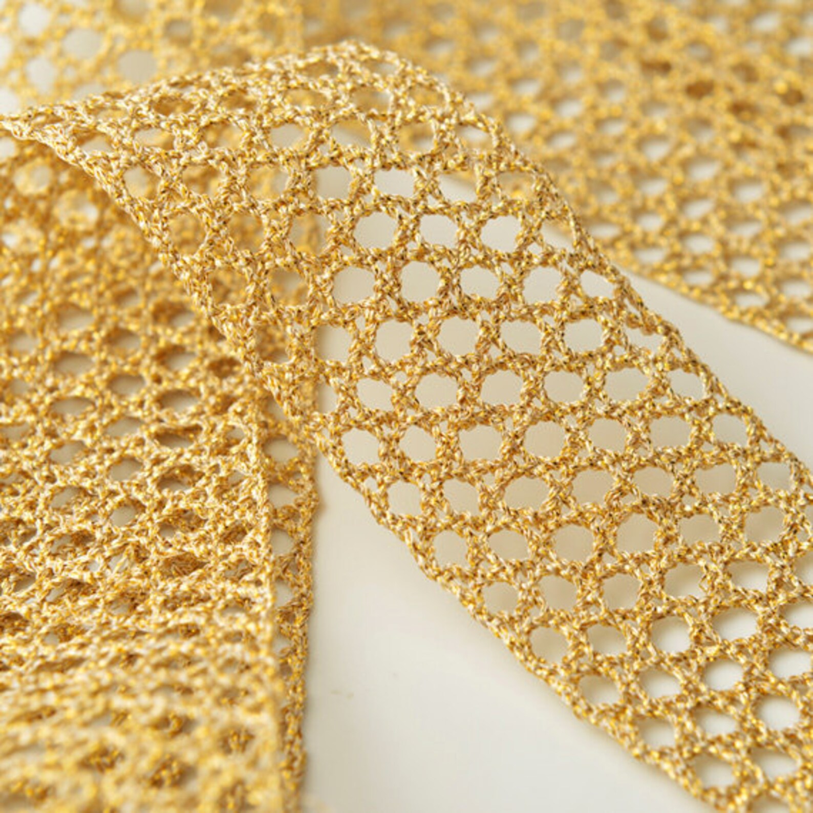 GOLD Metallic Thread Lace Trim for Bridal Costume or Jewelry - Etsy