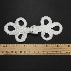 2 Sets Vintage Fabric Frogs Closure Button, 5-1/2w X 2-1/4h, Black, Red, White, TR-11317 - Etsy