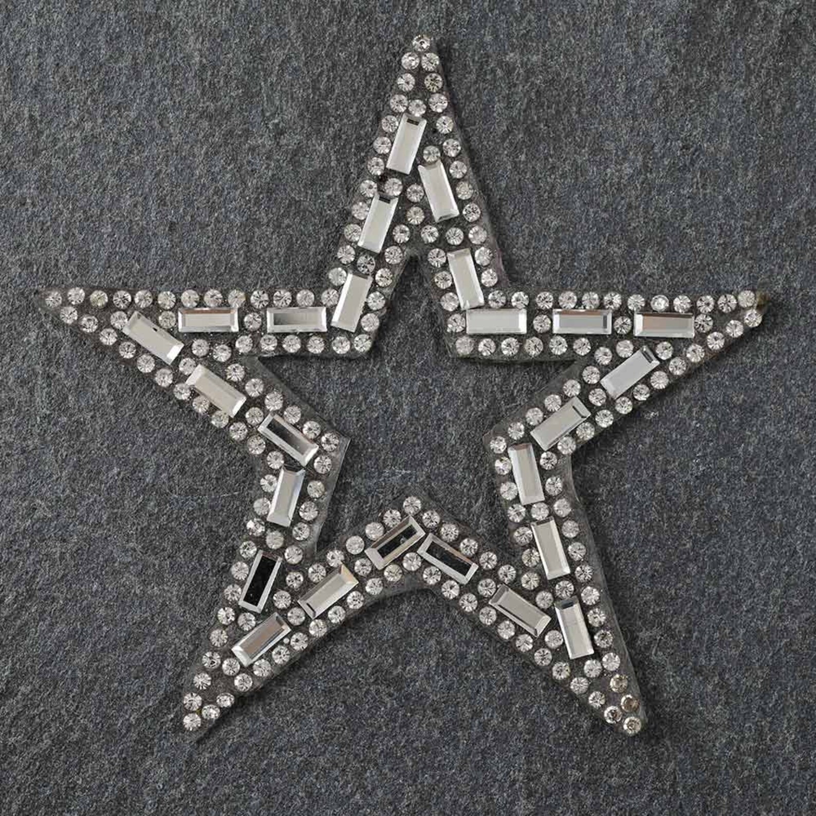 Star Rhinestone Beaded iron-on Applique Bridal Applique Patch | Etsy