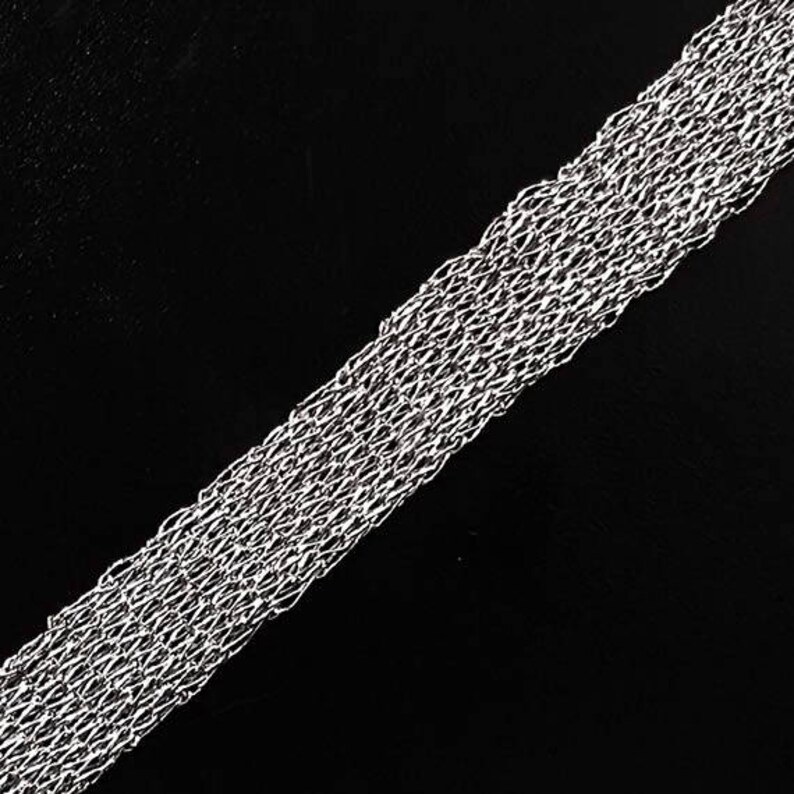 3/4 20mm Metallic Netting Wired Mesh Trim for Bridal - Etsy