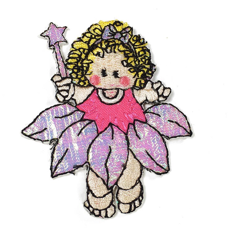 Iron-on Embroidered Angel Applique Patch Embroidery Patch by - Etsy Canada