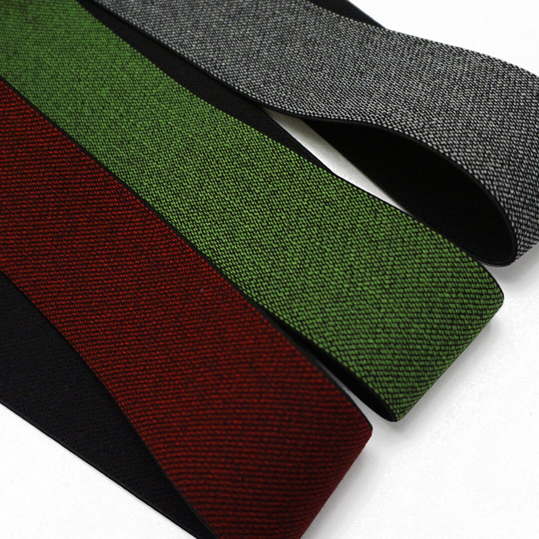 40mm 1-1/2 Elastic Stretch Ribbon Trim by 2-yards 3 - Etsy