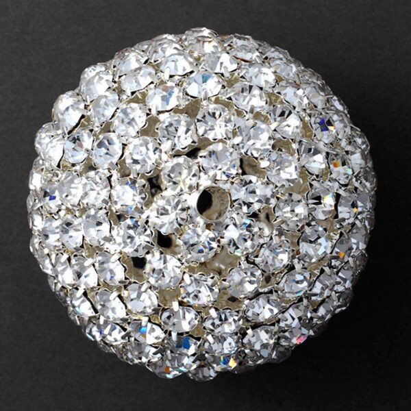 Rhinestone Ball - Etsy