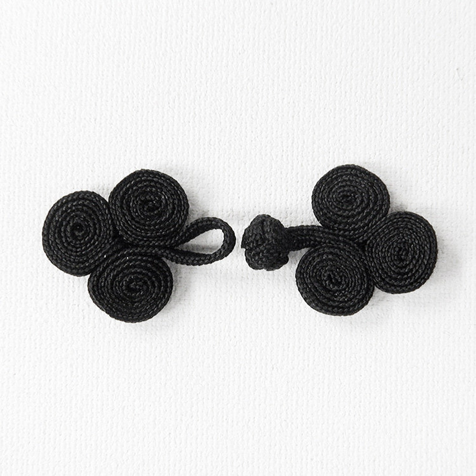 2 Sets Vintage Fabric Frogs Closure Button 3 Colors - Etsy