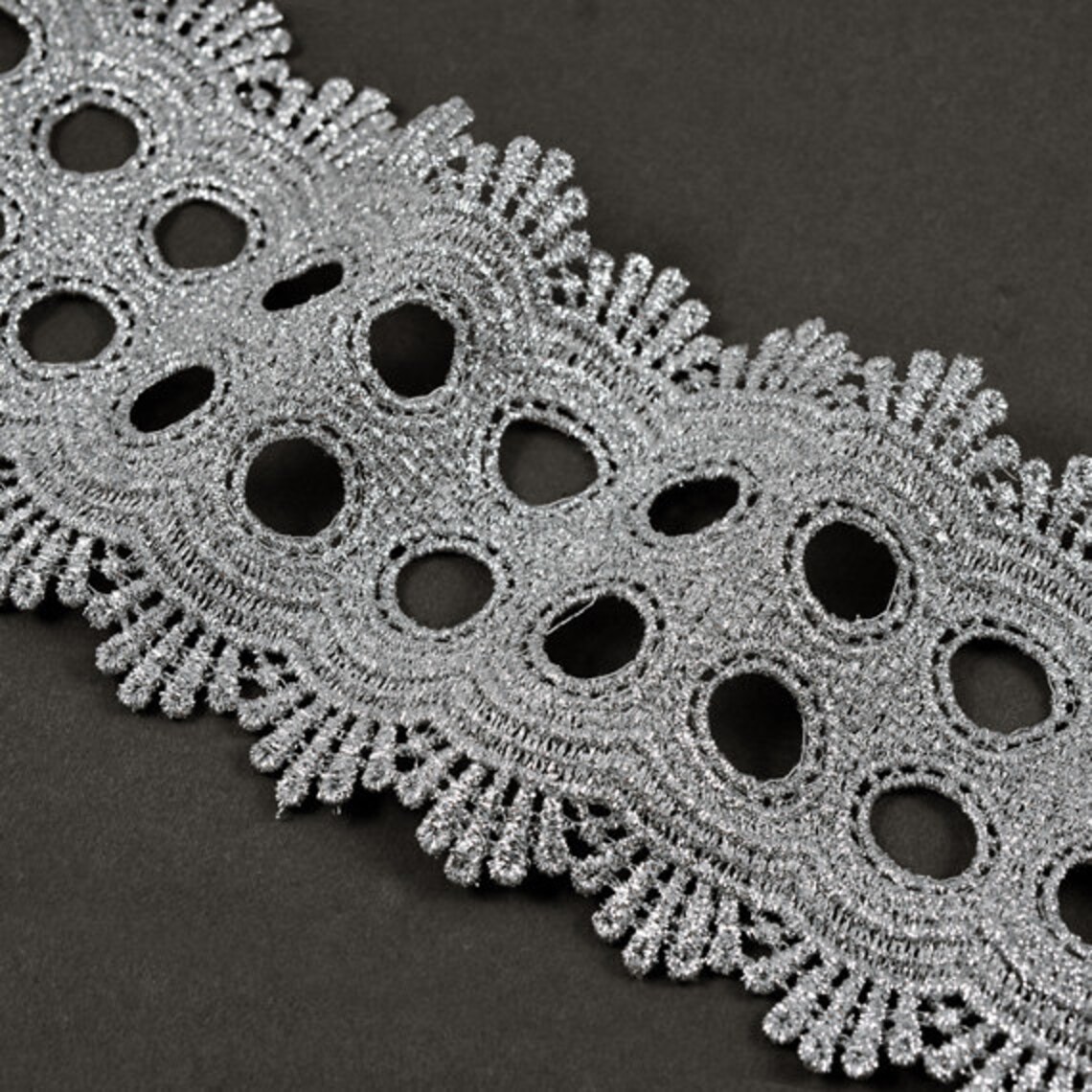 Metallic Lace Trim for Bridal Costume or Jewelry Crafts and - Etsy