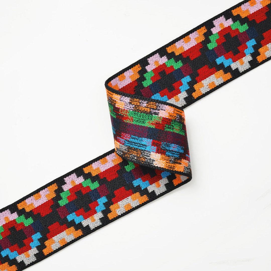 2 Elastic Stretch Ribbon Trim, Stretch Elastic Band, Headband, Hand ...