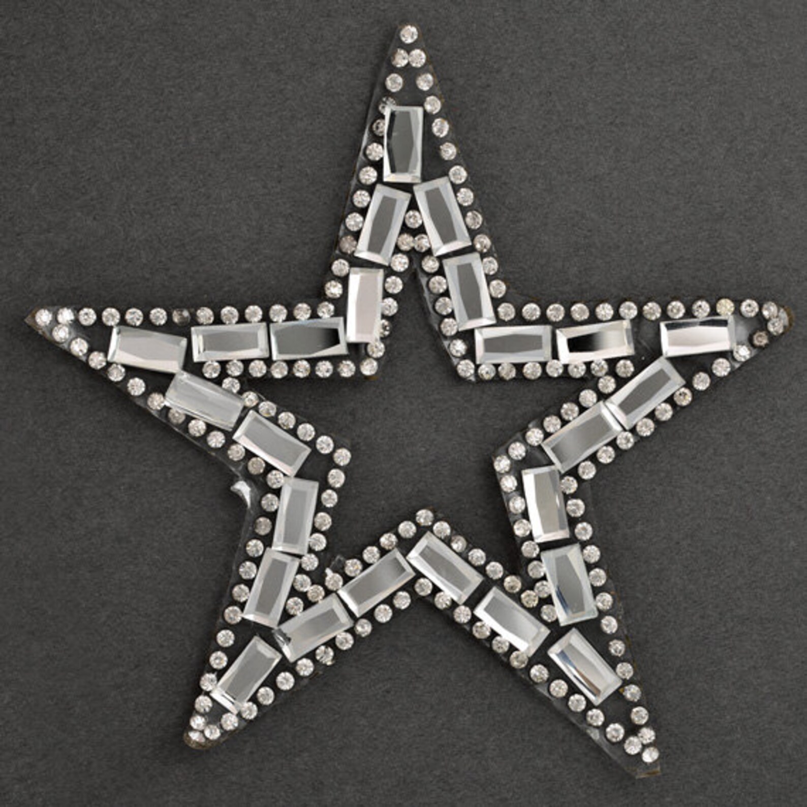 Star Rhinestone Beaded Iron-on Applique Bridal Applique Patch - Etsy