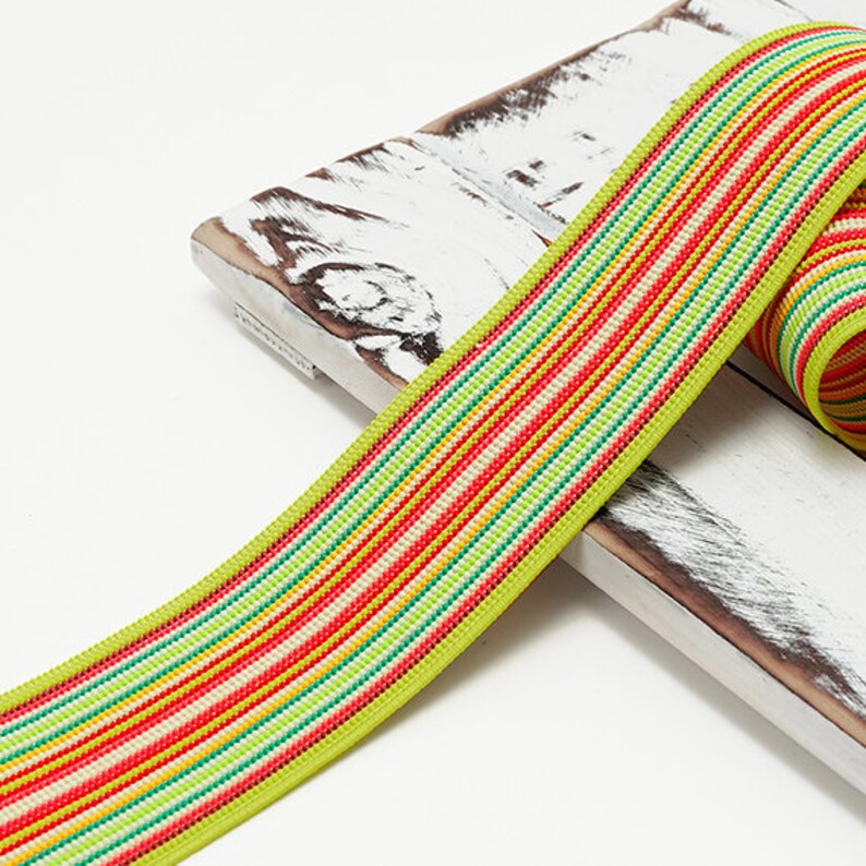 2 50mm Elastic Stretch Ribbon Trim Stretch Elastic | Etsy