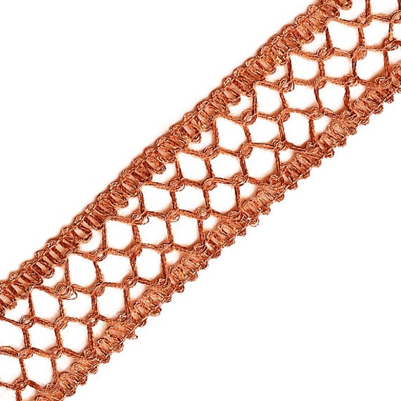 7/8 Metallic Braid Trim by 3-yards Gold Silver | Etsy