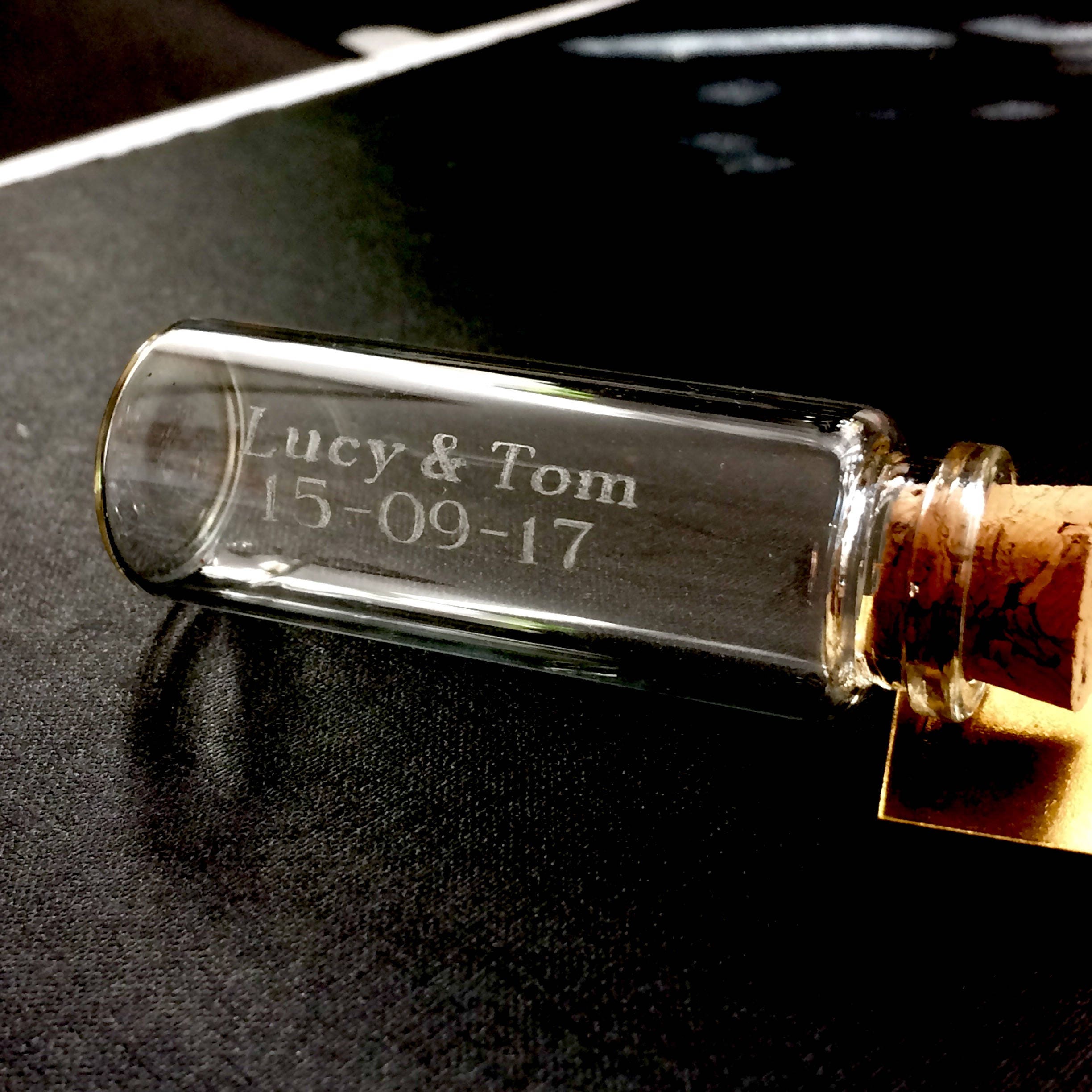 Personalised Memorial Bottle Engraved KeepSake Bottle | Etsy