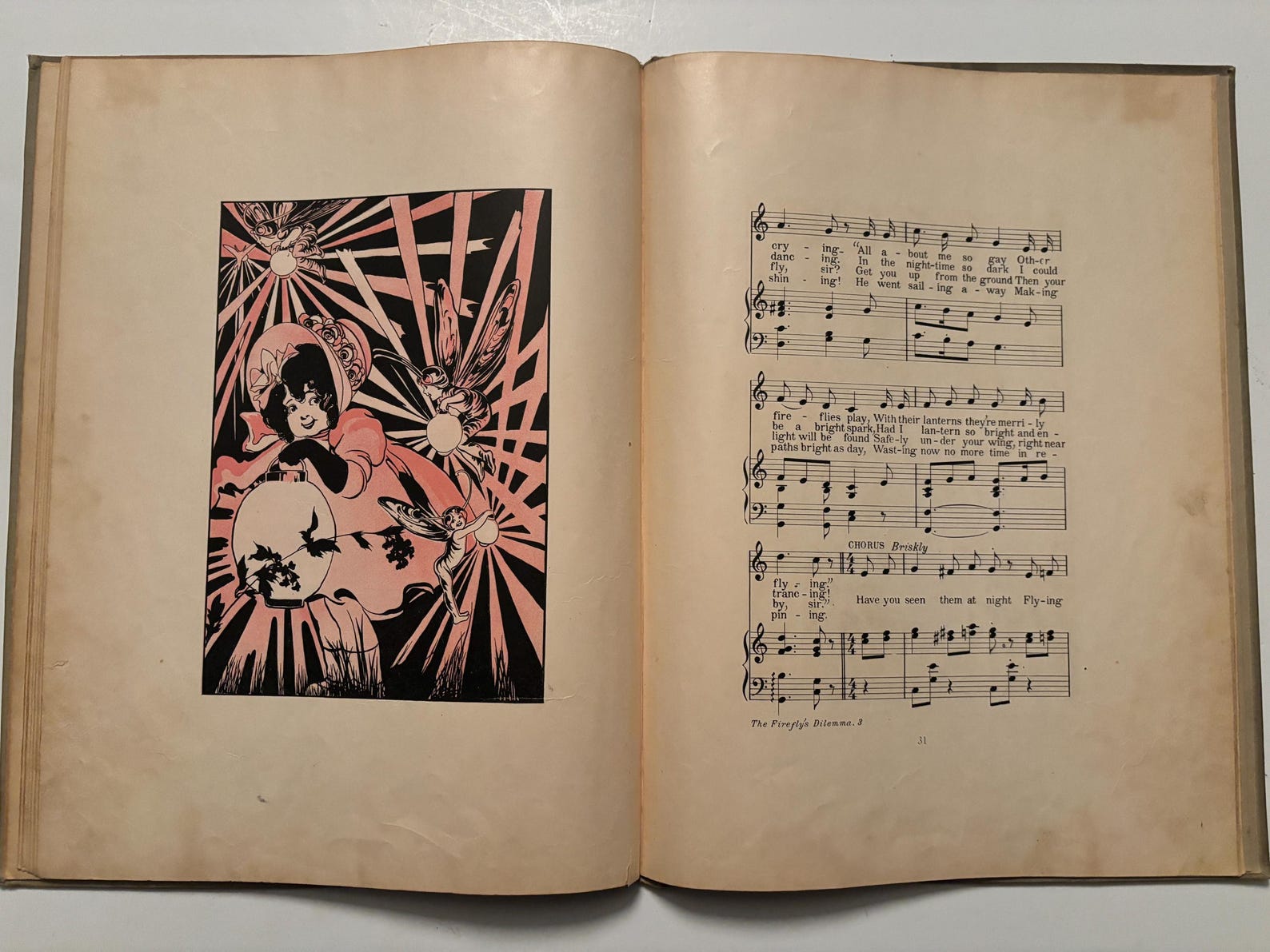 Rare Vintage Fairy Book: the Story Song Book, Words by Harriette Young ...