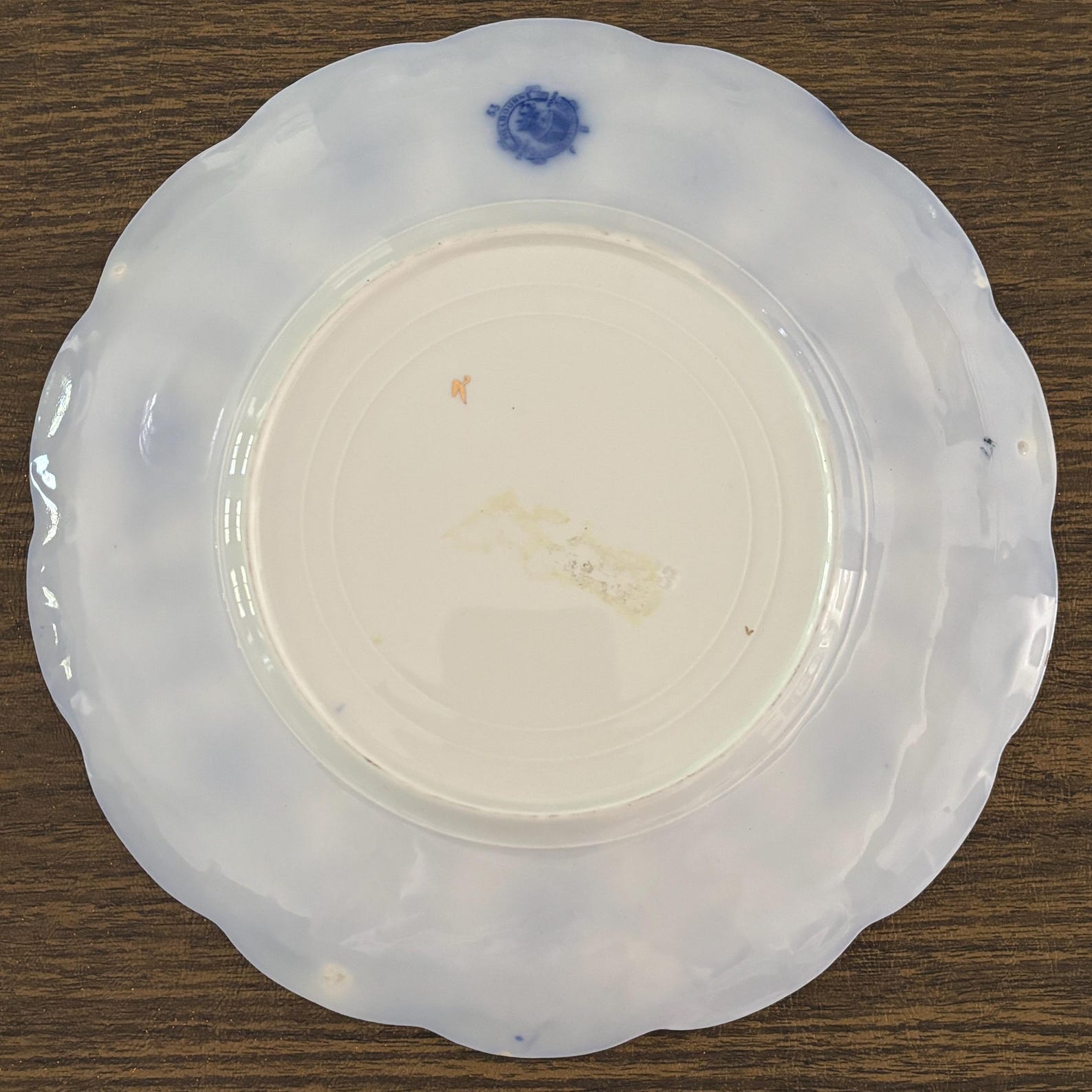Antique Melbourne Flow Blue 10" Dinner Plate by Grindley - Etsy
