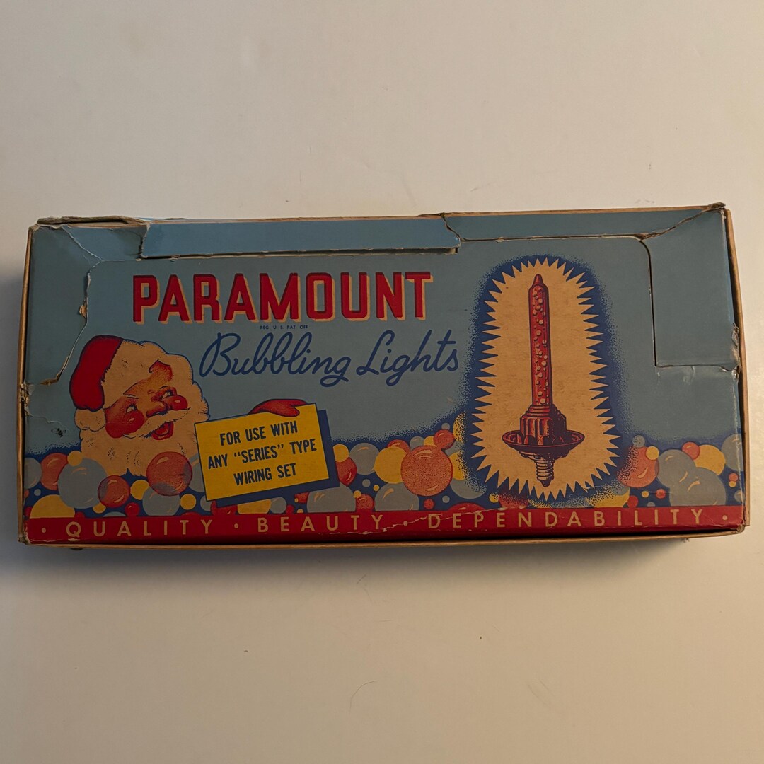 Set of 6 Hard to Find Vintage Paramount C6 Saucer Base 4.5" Bubble ...