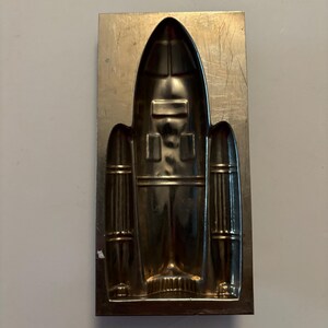 Rare Vintage Rocket/space Ship Chocolate Mold, 5" X 2 1/2". - Etsy