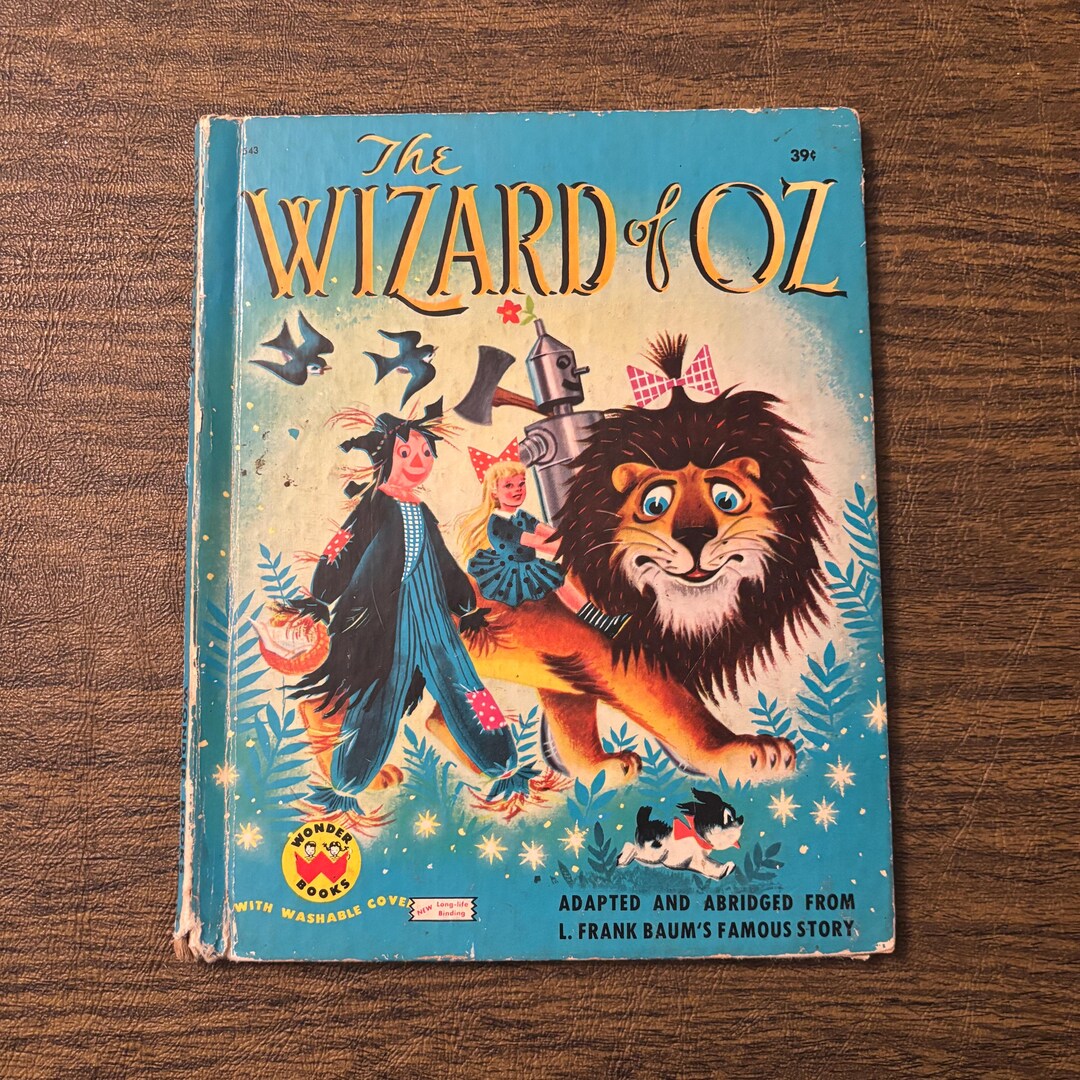 Vintage the Wizard of Oz, Adapted and Abridge From L. Frank Baum's ...