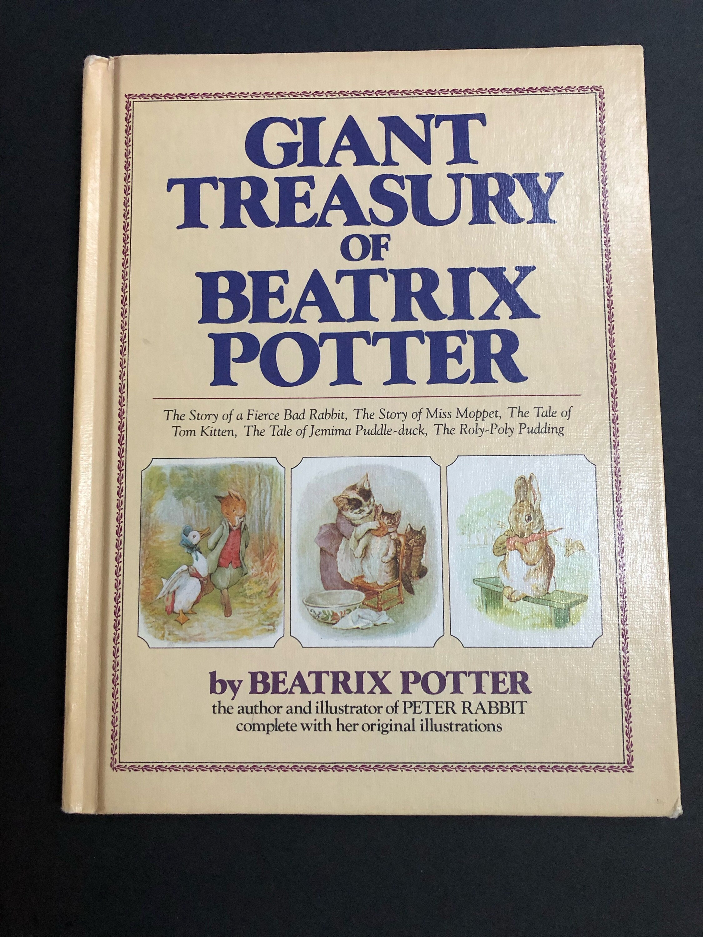 Giant Treasury of Beatrix Potter by Beatrix Potter, Copyright 1984. - Etsy