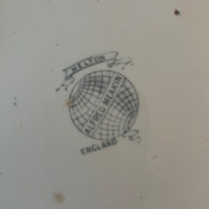 Antique Blue Transferware Covered Casserole With Lid. Marked "melton ...