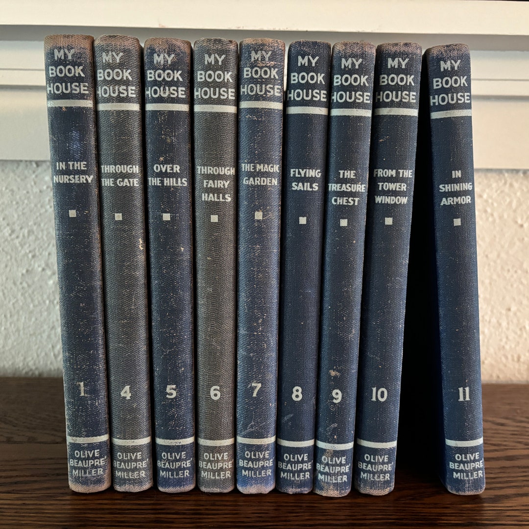 Set of 9 Vintage Children's "my Bookhouse" Books. 1937. - Etsy