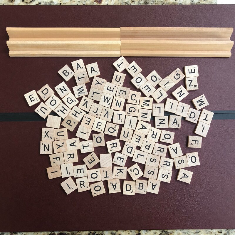 Scrabble Tile Racks - Etsy