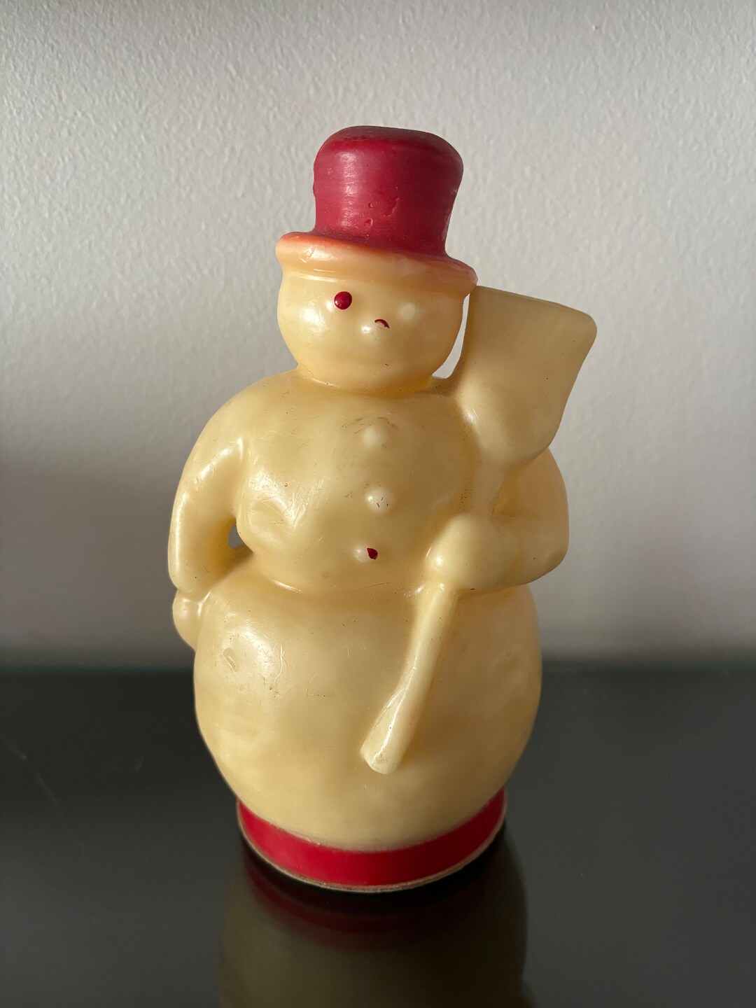 Rare Large Vintage Fannie Farmer Snowman Candle 1940s - Etsy