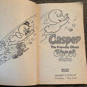 Vintage 1970s Paperback Harvey Famous Cartoons: Casper the Friendly ...